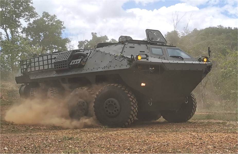 Thailand To Acquire Local-made R600 New 8x8 Amphibious Armored Vehicles