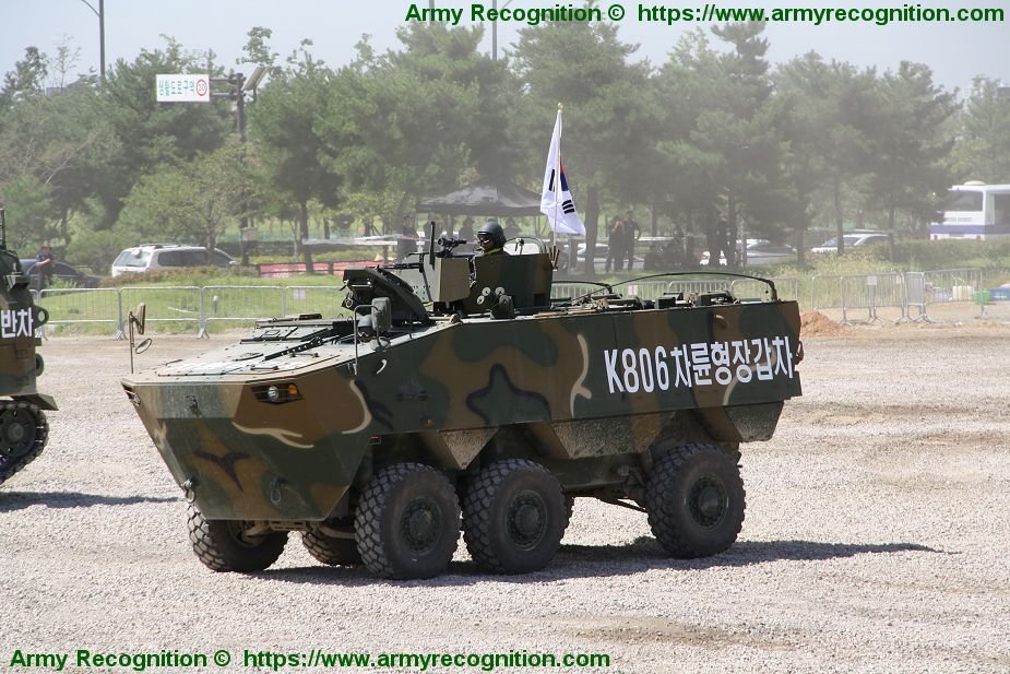 Hyundai Rotem Competes With 6x6 K806 For Malaysian Army Armored ...