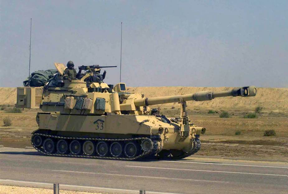 TAIWAN TO ACQUIRE 40 US M109A6 155MM SELF-PROPELLED HOWITZERS